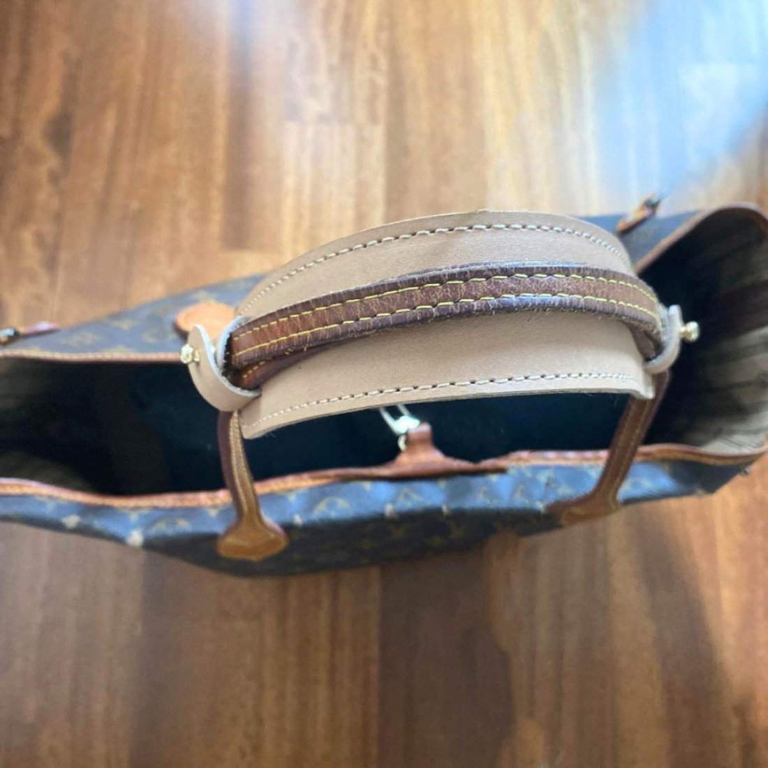 Handmade Leather Handle Cover for LV Bags | Leather Shoulder Pad for ...