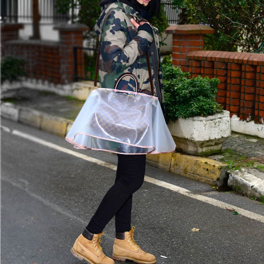 Rain Slicker/Rain Coat/Rain Pancho For Designer Handbags, Tote Bags And ...